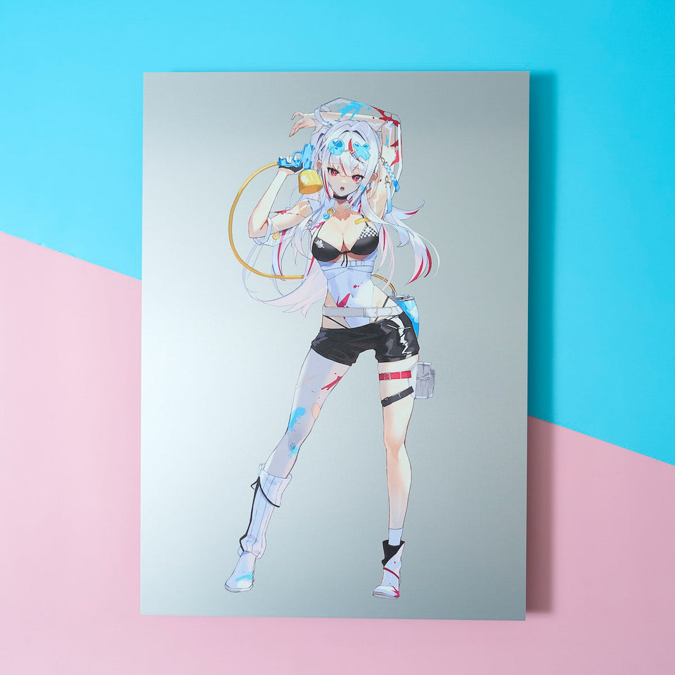 ホームページ スコッティ「直筆サイン・ペインティング加工入りメタルアート」《彩コレクション24'》